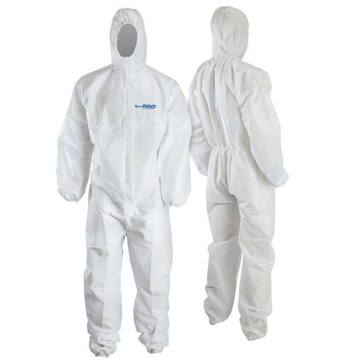 Disposable protective coveralls - LCP 200 - RSG Safety - unisex / L / XL