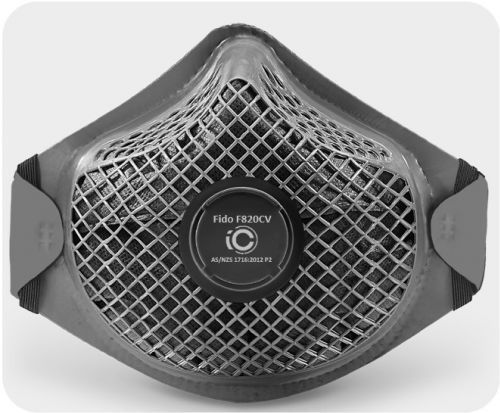 P2 respirator - F820CV - FIDO MASKS CO., LTD. - latex-free / with ...