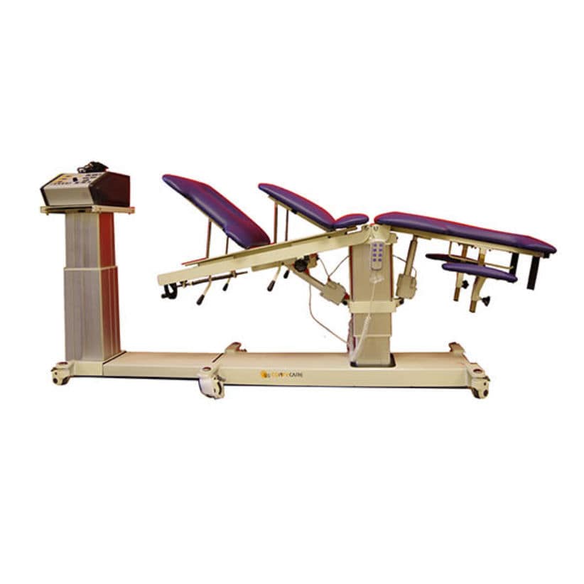 Lumbar and cervical traction table - PRO - V2U Healthcare