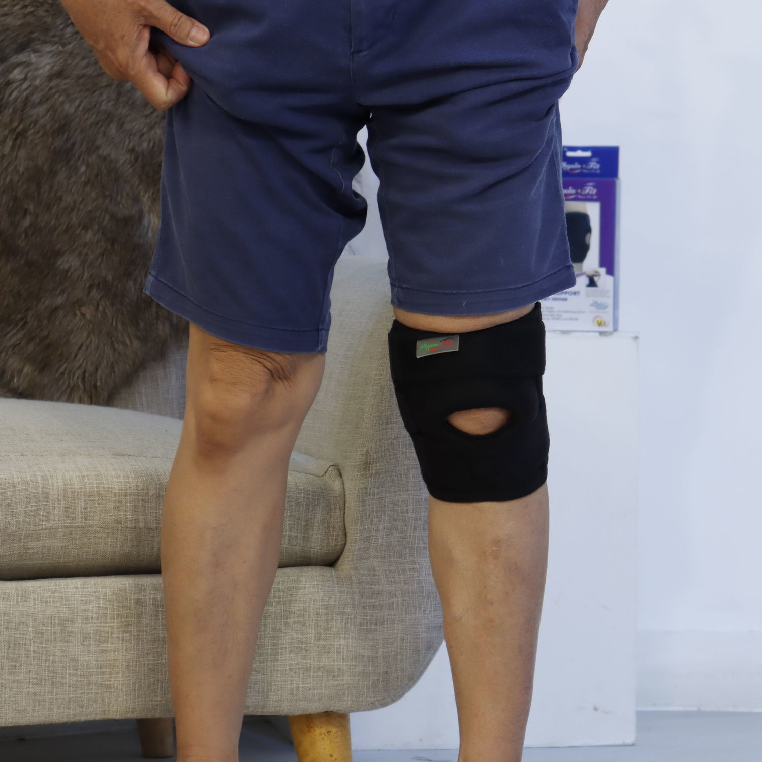 Knee sleeve - V2U Healthcare - open knee