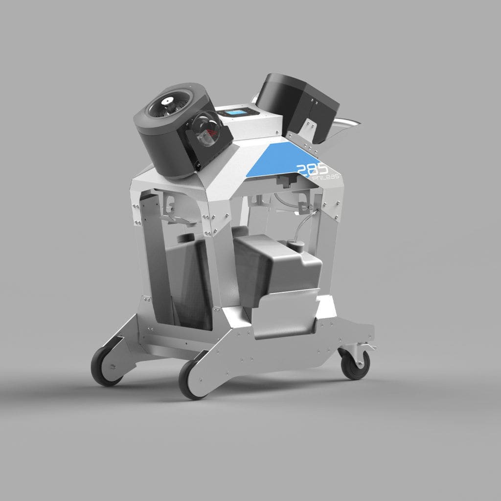 Mobile disinfection system - Phileas® 285 - Devea - automatic