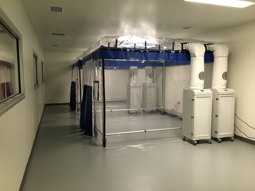 Modular clean room - BioBubble