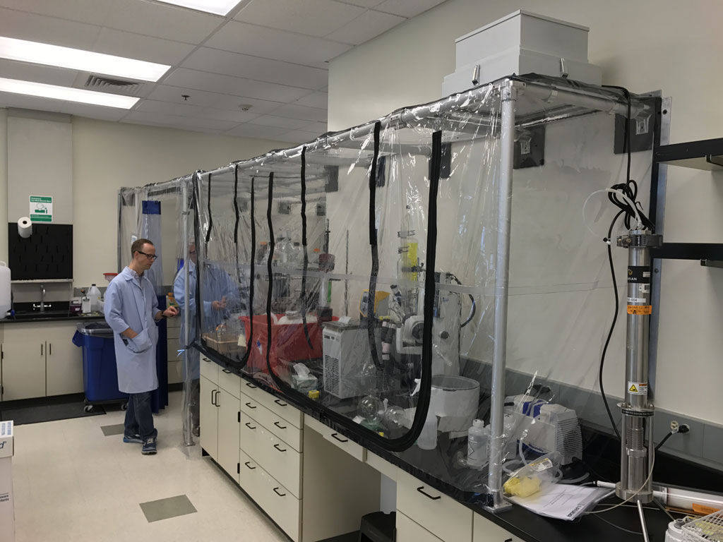 Containment enclosure - BioBubble - laboratory / floor-standing ...