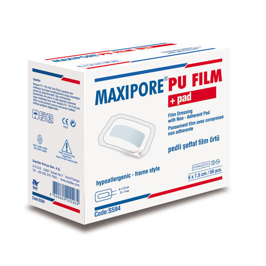 Polyurethane wound dressing - Maxipore Pu - Seyitler - hypoallergenic ...