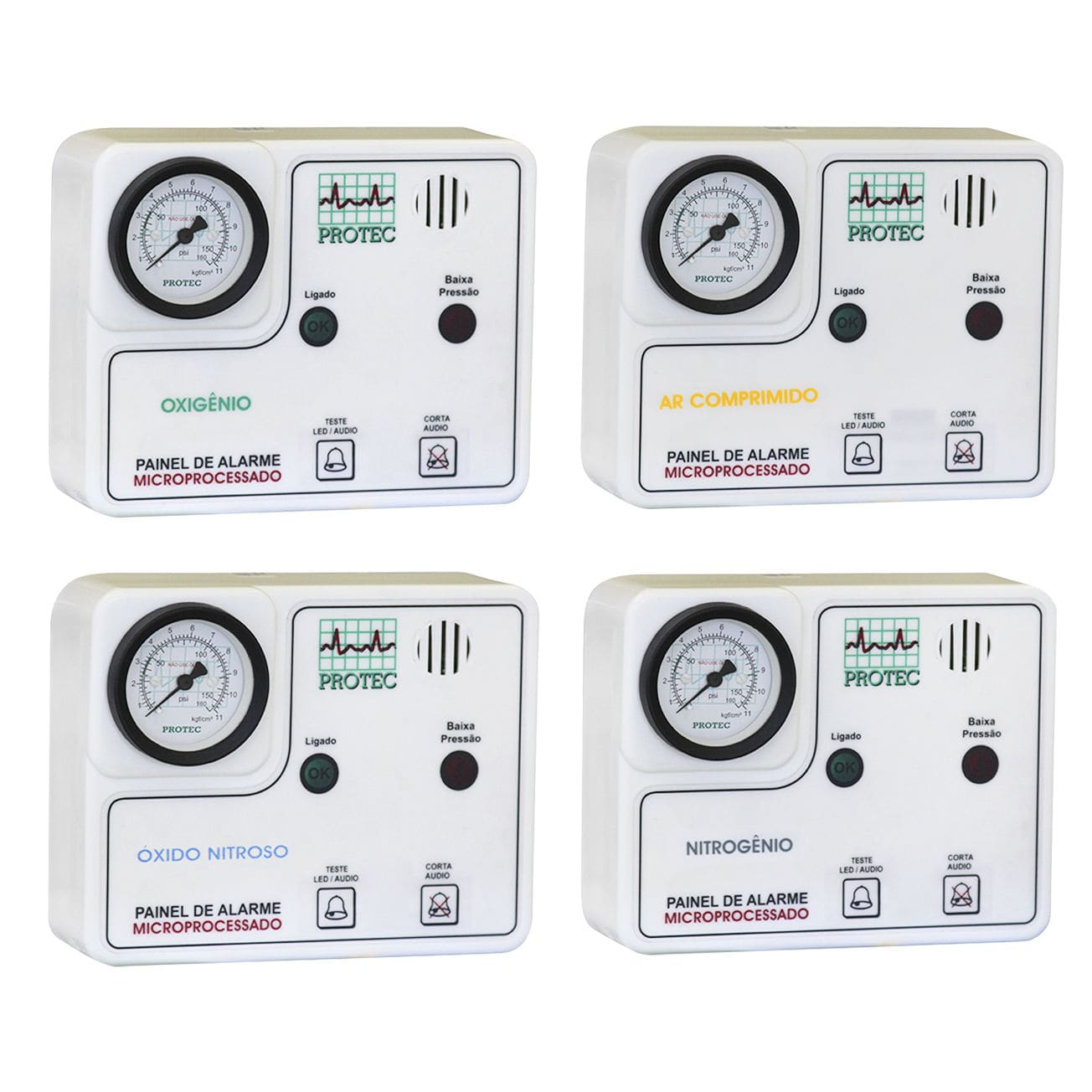 Medical gas alert system - 00461 series - Protec Export