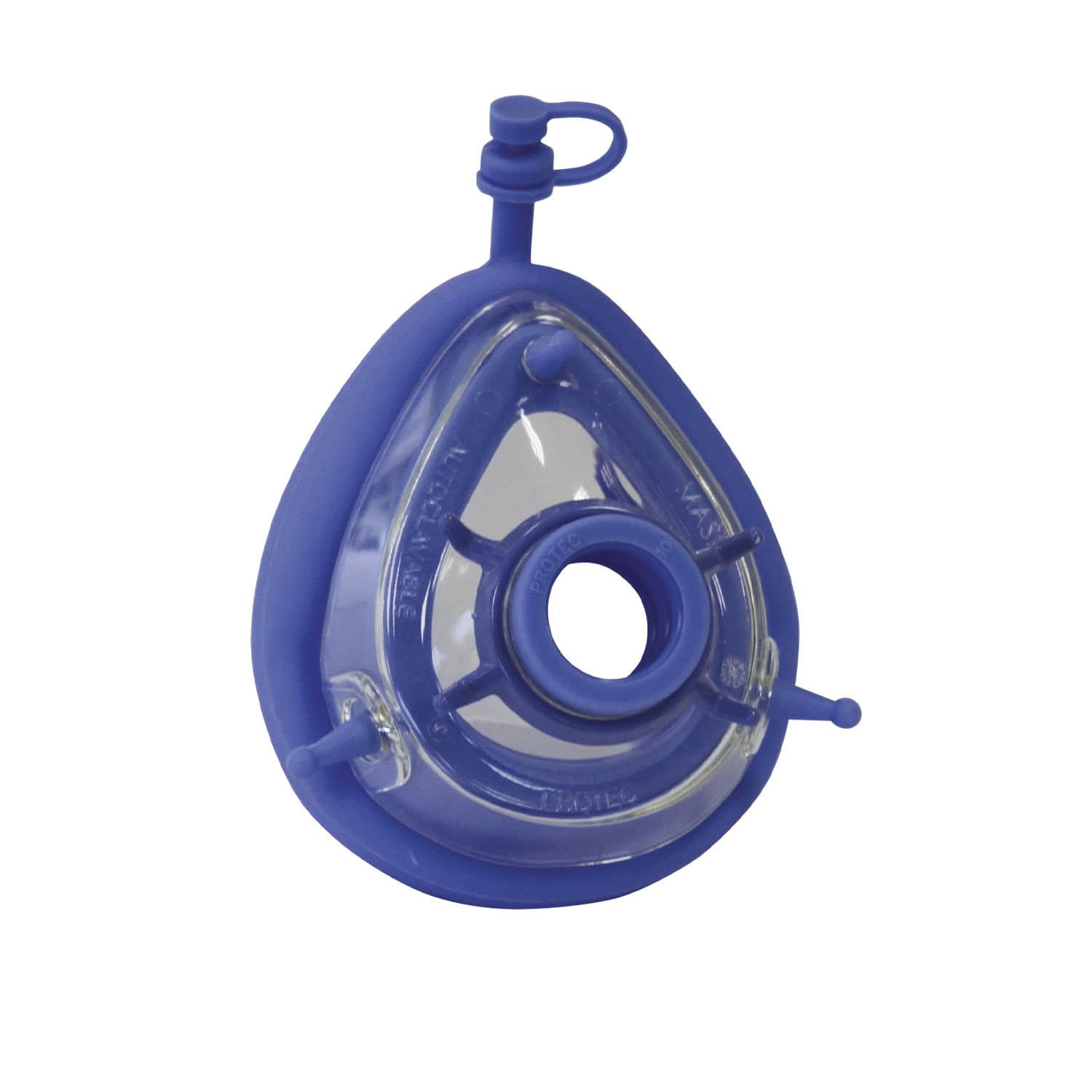Silicone anesthesia mask - 005 series - Protec Export - reusable