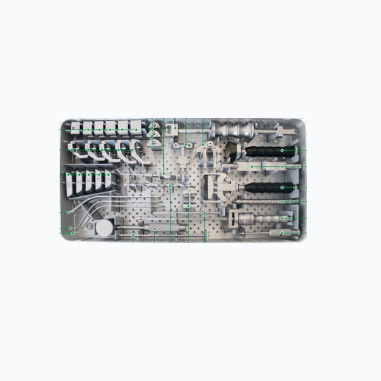 Knee replacement surgery instrument kit - 9750-0000 - Zimed Medical