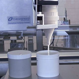 Robotic sample preparation system - SWING MIXING POSSIBLE - Chemspeed ...