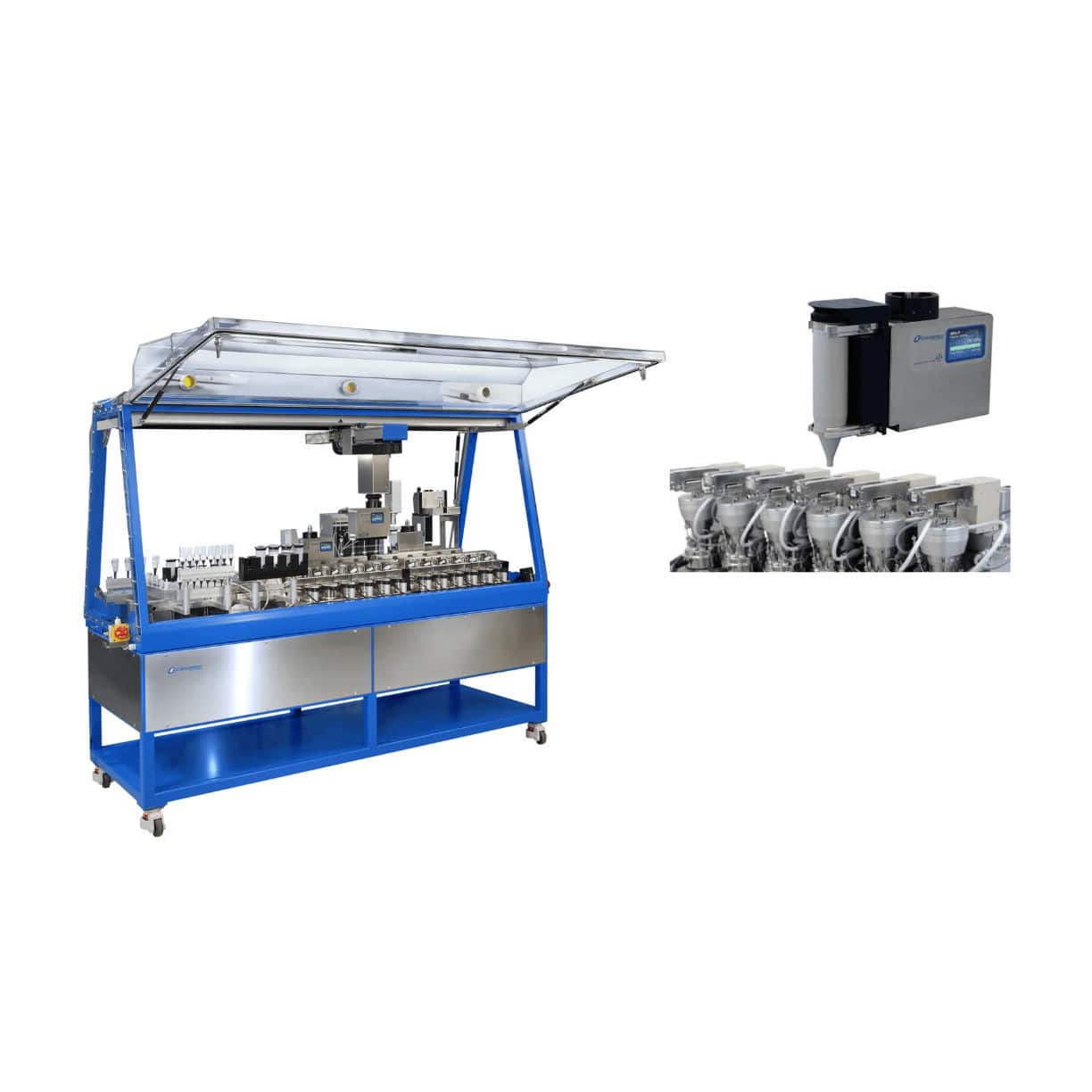 Automated sample preparation system - MULTIPLANT AUTOCAL - Chemspeed ...