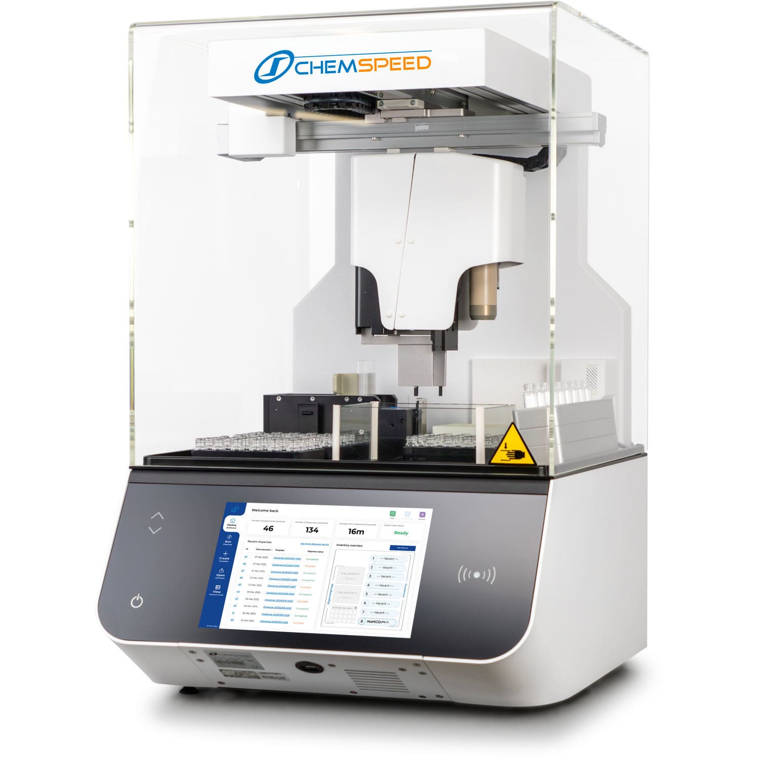 Fully automated sample preparation system - Crystal SWILE - Chemspeed Technologies AG ...