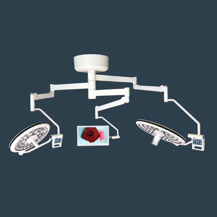 Ceiling-mounted surgical light - Hunan Mplent Optoelectronics ...