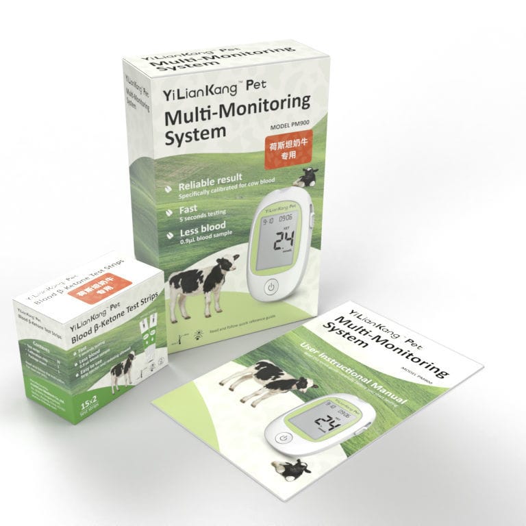 Veterinary blood ketone meter - YILIANKANG ® - e-LinkCare Meditech
