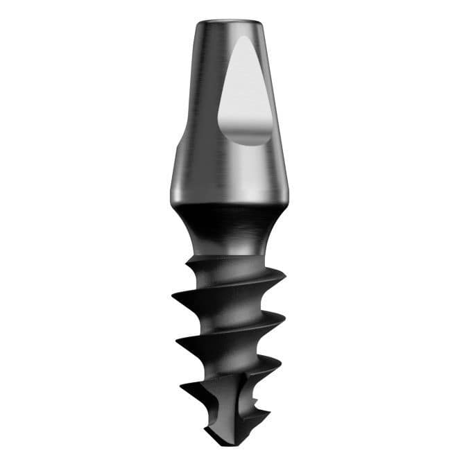 Cylindrical dental implant - Maxifix - NSI srl - titanium / external ...