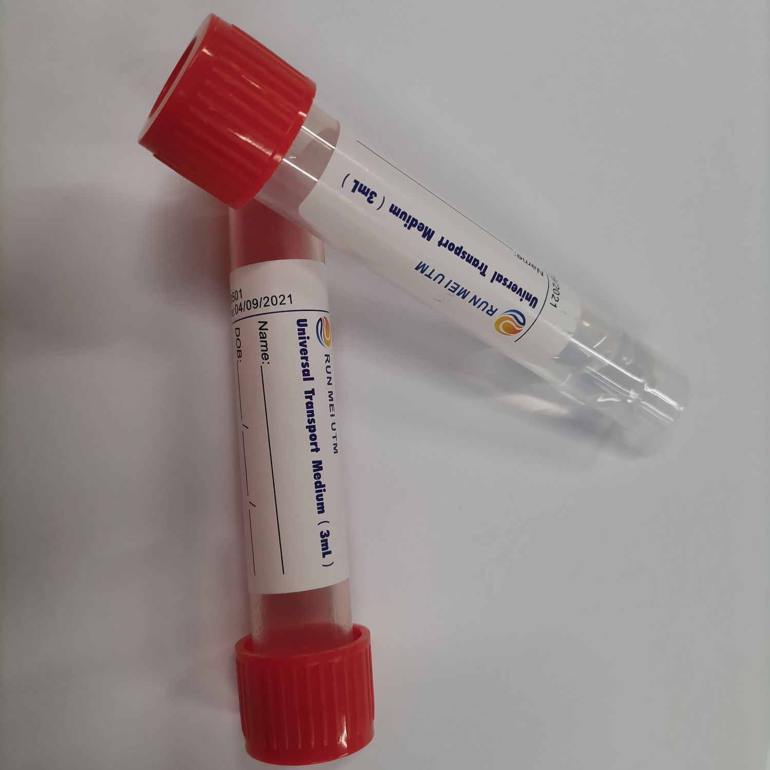 Flat-bottom sample tube - 3822009000 - HUNAN RUNMEI GENE TECHNOLOGY CO ...