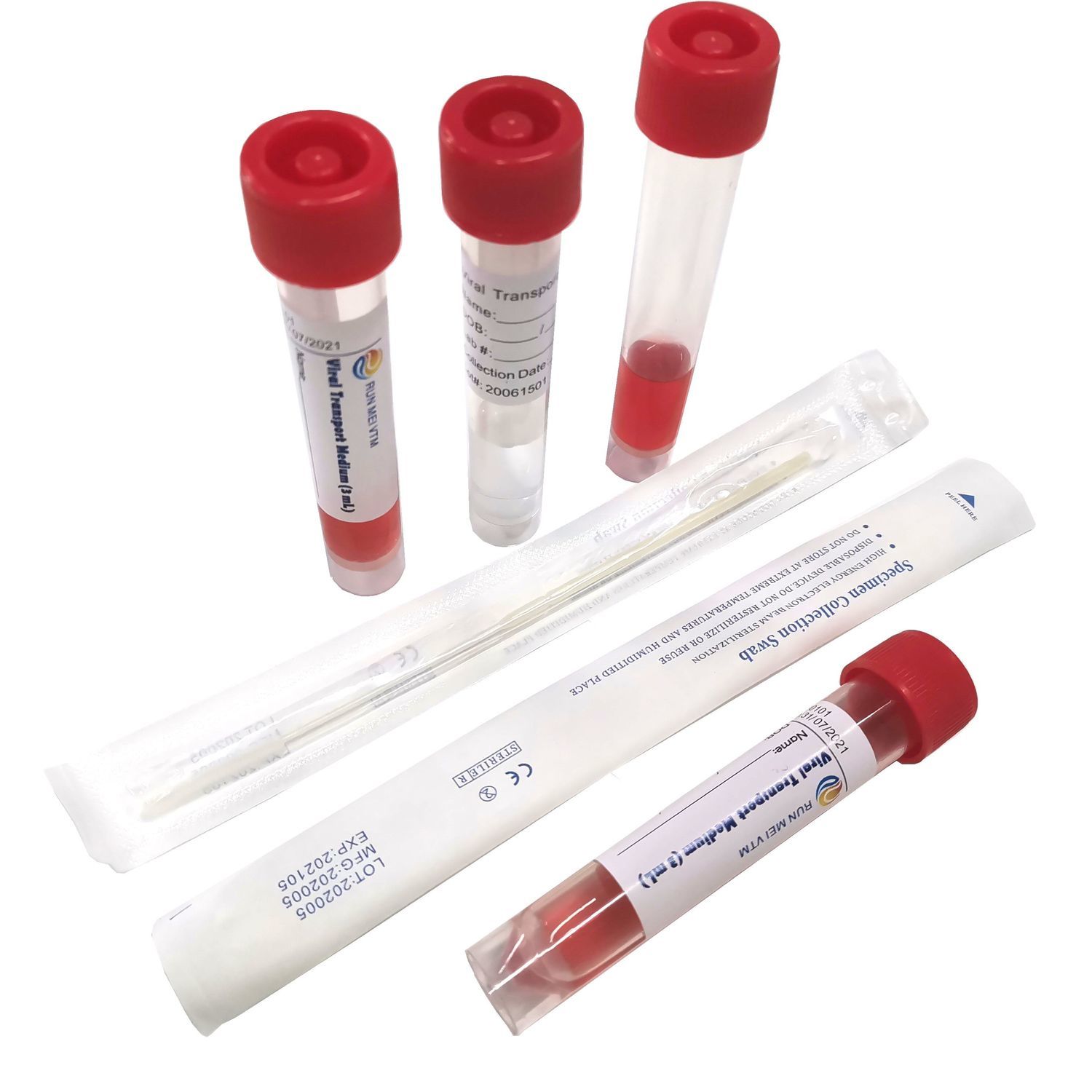 Sample tube with flat-bottom - 3822009000 - HUNAN RUNMEI GENE ...
