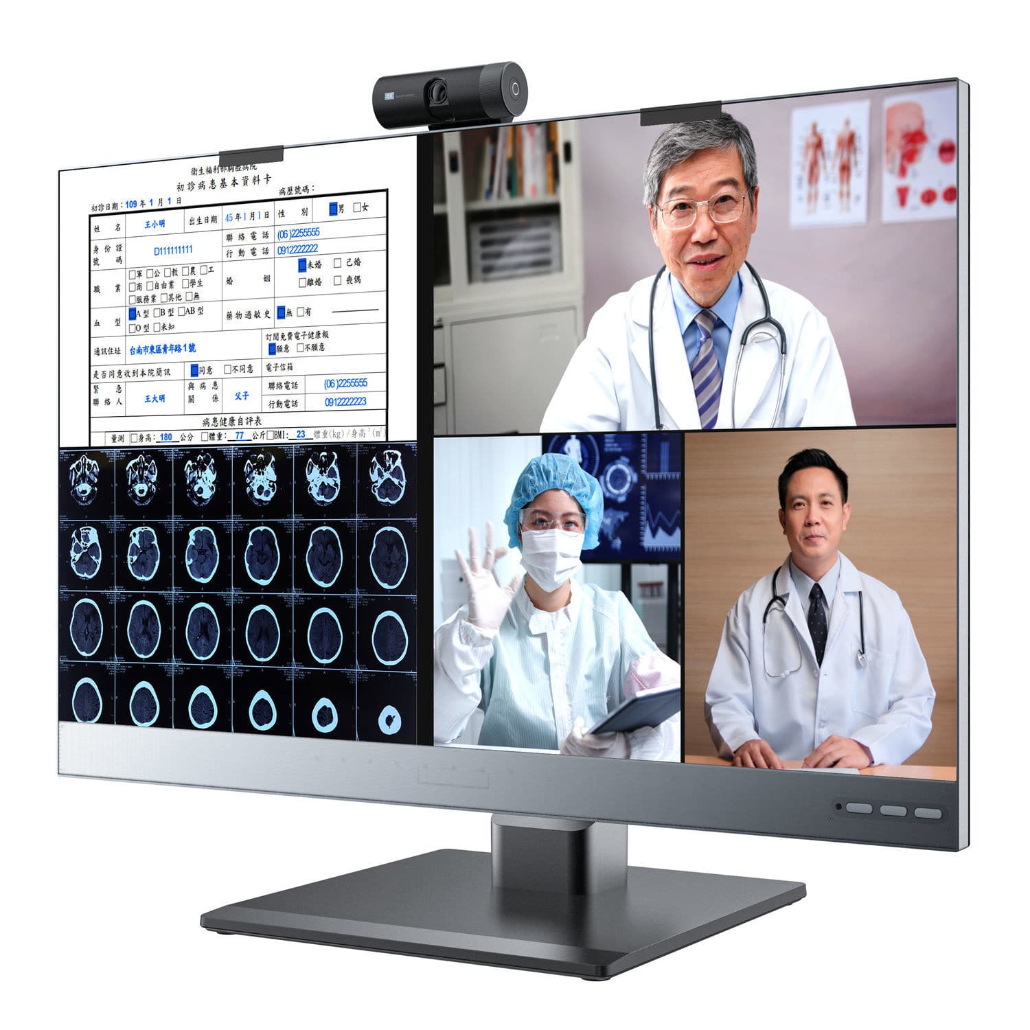 All-in-one medical computer - TwinOS - imedtac - with touchscreen ...