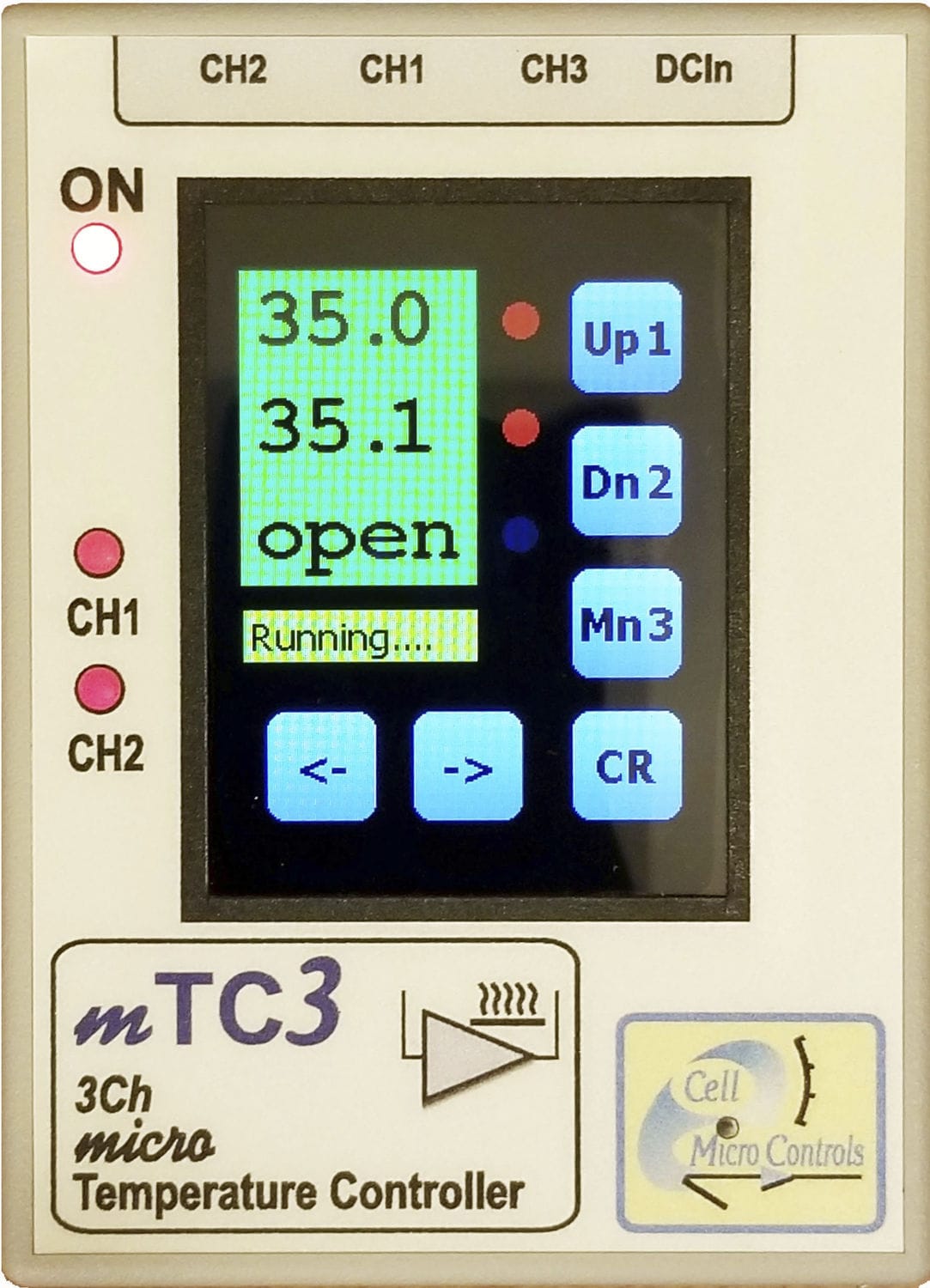 Temperature controller - mTC3 - Green leaf Scientific - medical / digital