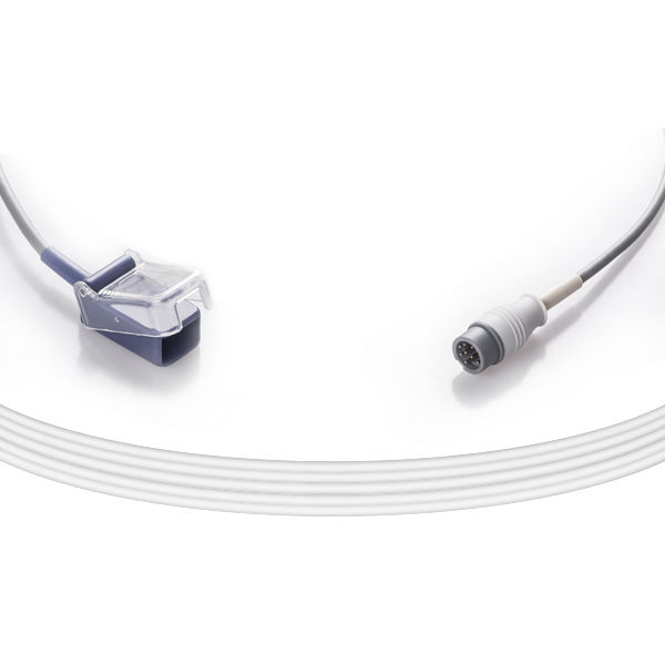 Latex-free SpO2 adapter cable - U710X-48 - Unimed Medical Supplies