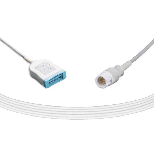 Medical ECG cable - HP-21085 - Unimed Medical Supplies - 10-wire / for ...