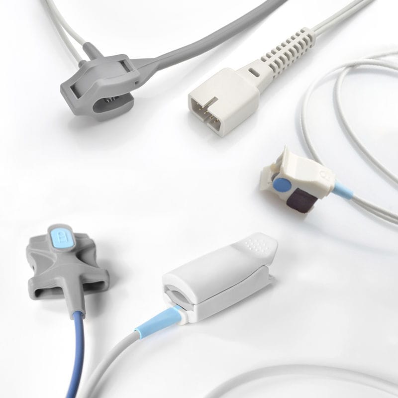 Fingertip SpO2 sensor - Unimed Medical Supplies - multi-position / foot ...