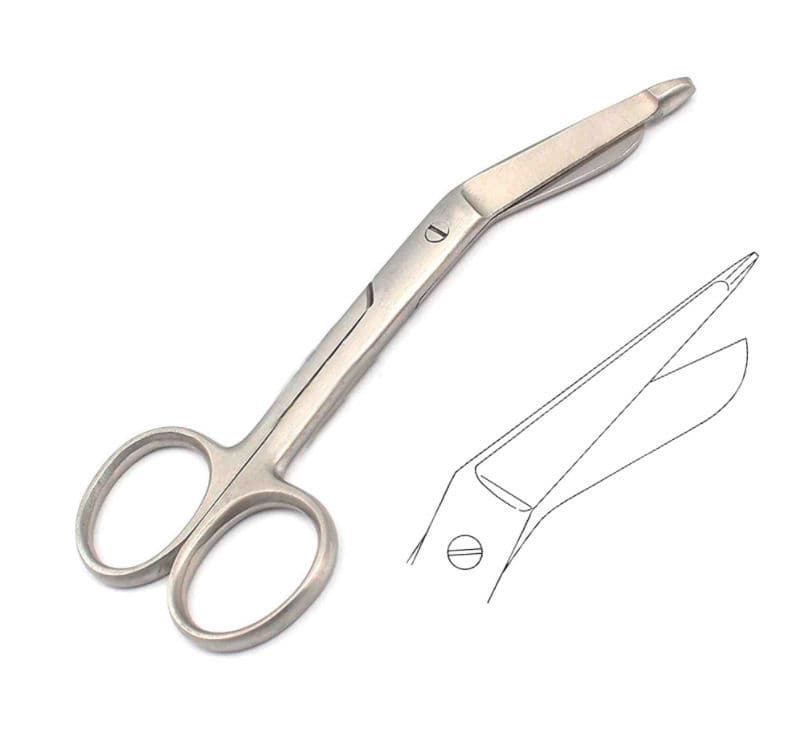 Surgical scissors - 03-1220 - Medicta Instruments - for bandages ...