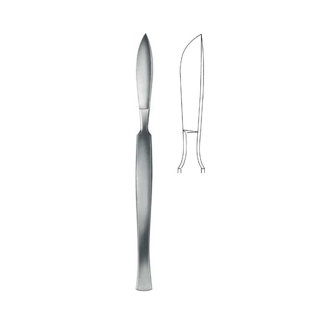 Resection surgical knife - 02-450 - Medicta Instruments - amputation ...
