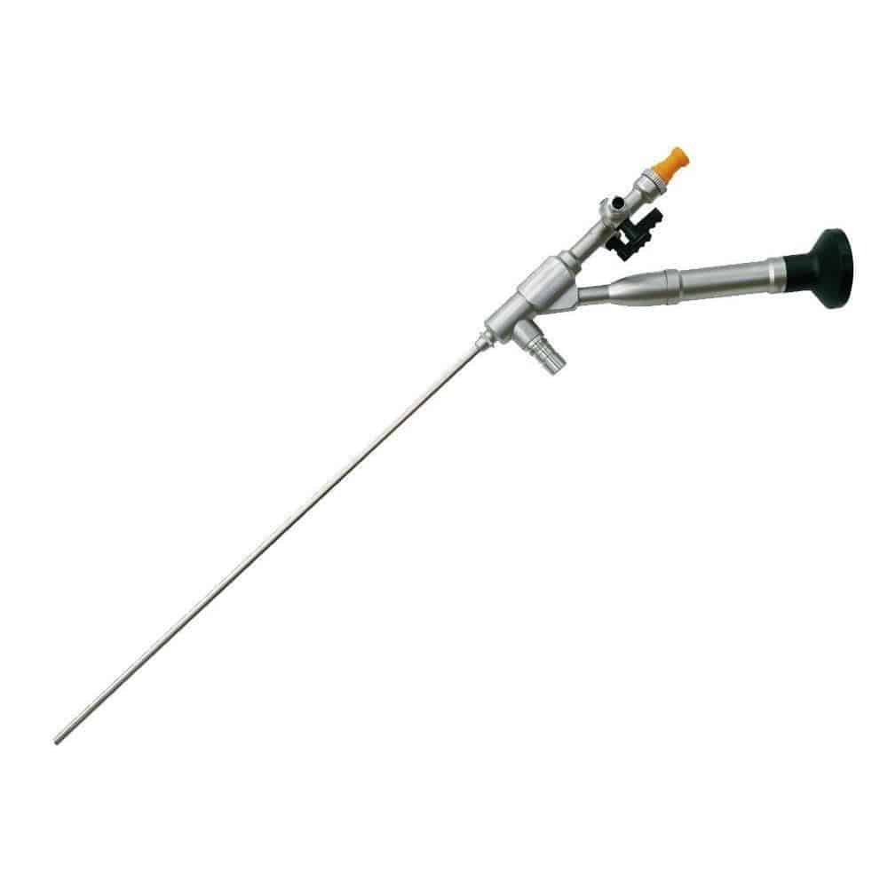 Adult nephroscope - AKX - high-definition / bent / with working channel