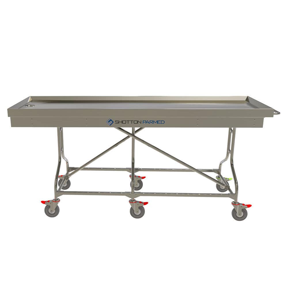 Forensic autopsy table - Shotton Parmed - dissection / mobile / fixed