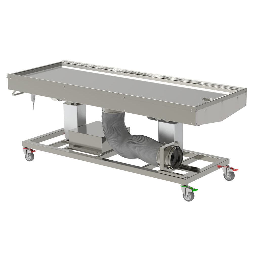 Lifting trolley - DOWN DRAFT - Shotton Parmed - dissection / stainless ...