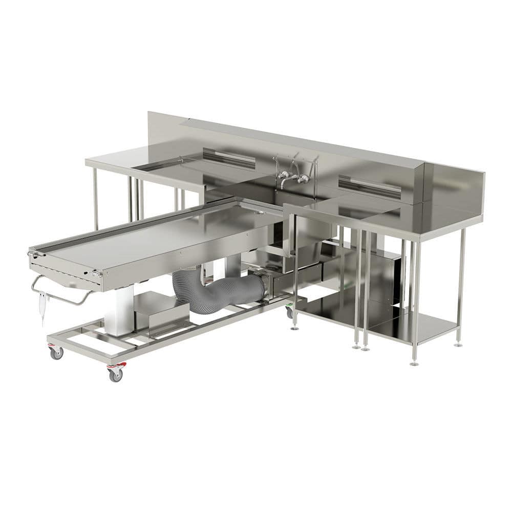 Mortuary washing unit - Shotton Parmed