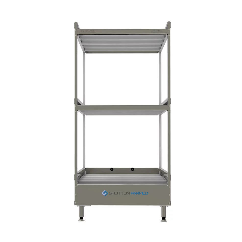 Coffin storage rack - AMERICAN STYLE - Shotton Parmed - stainless steel