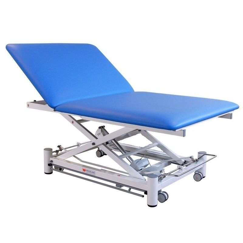 Electric Bobath table - 2 ELITE BACK SECTION - Wesseling - on casters ...
