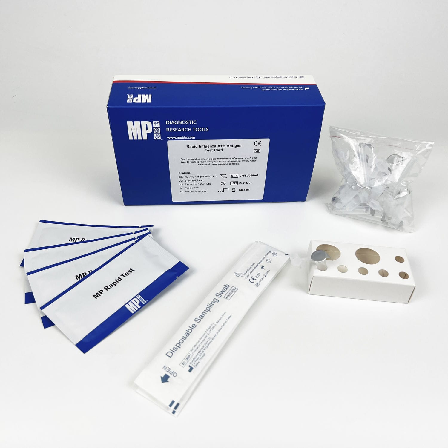 Rapid antigen test - MP Biomedicals - flu / seasonal influenza H1 / for ...