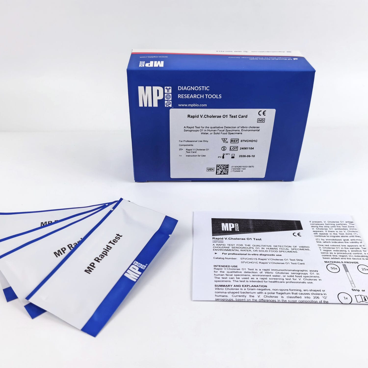 Rapid cholera test - MP Biomedicals - for antigens / serum / plasma