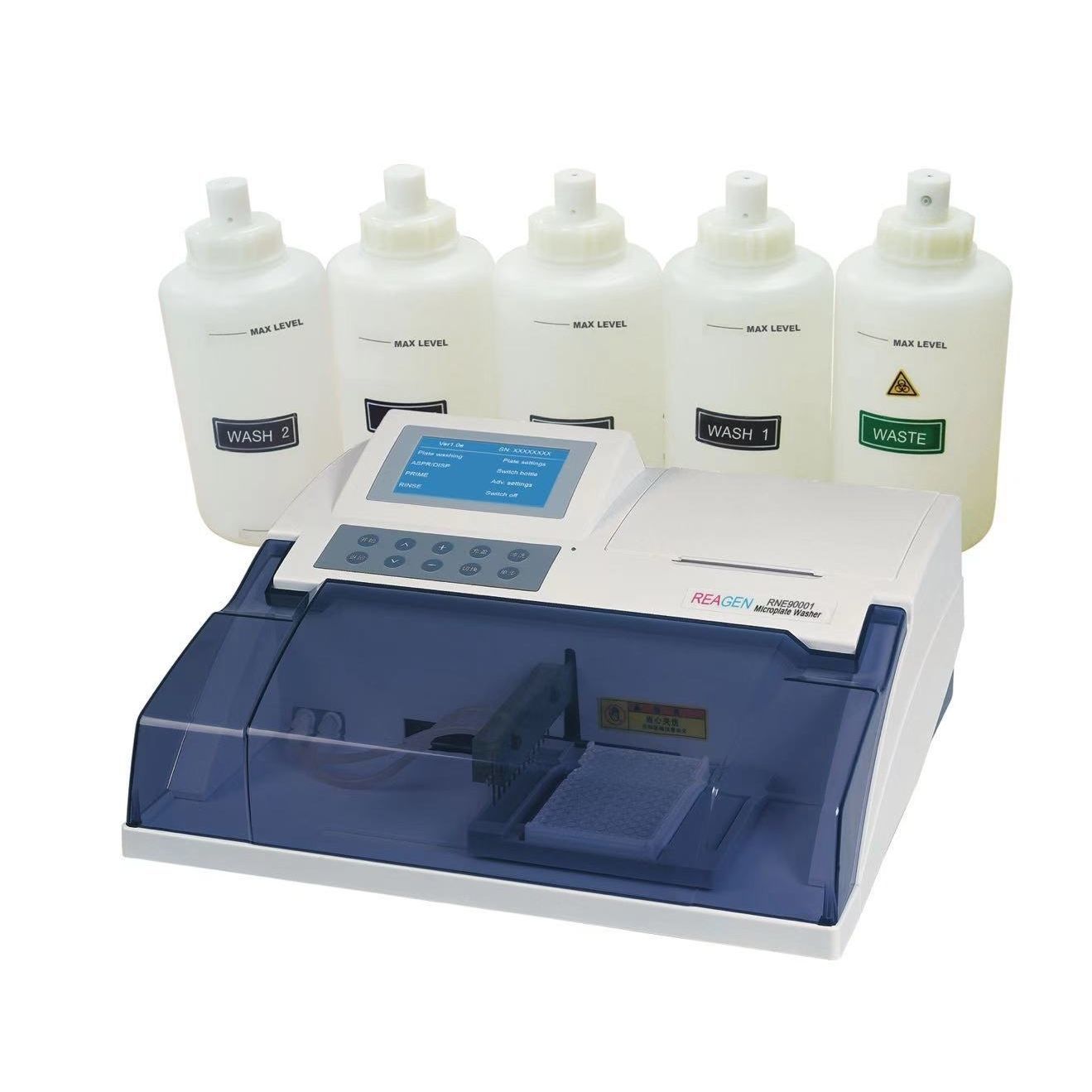 Automatic microplate washer - RNE90001 - Reagen - laboratory / 96-well ...