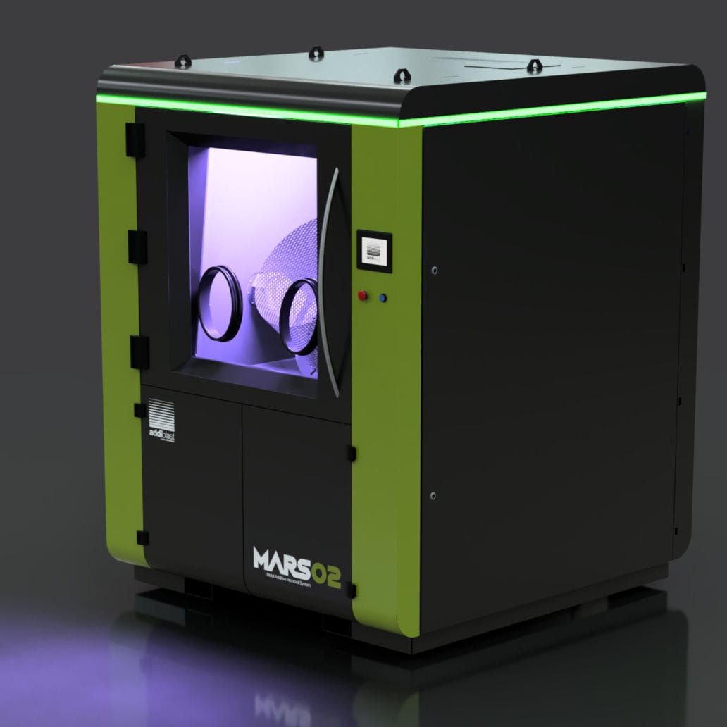 Additive manufacturing post-processing system - MARS02 - Ferro EcoBlast ...