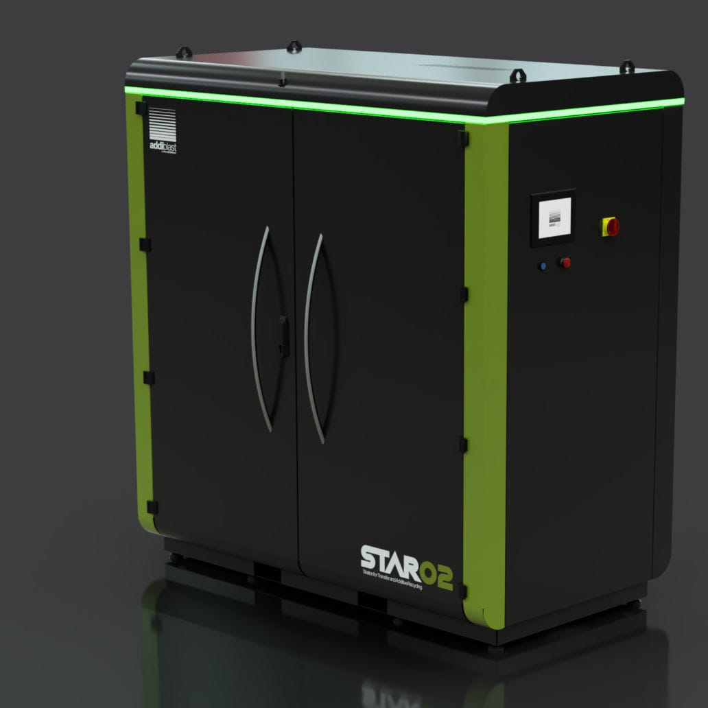Additive manufacturing post-processing system - STAR02 - Ferro EcoBlast ...