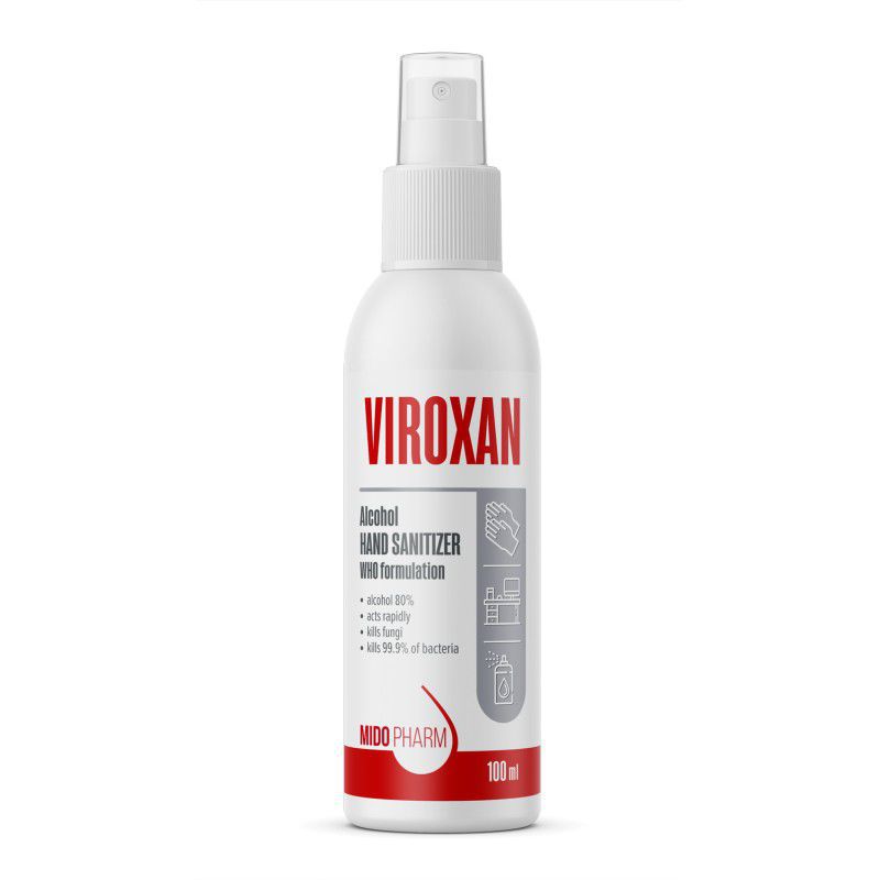 80% hand sanitizer - VIROXAN - MidoPharm - 100 ml