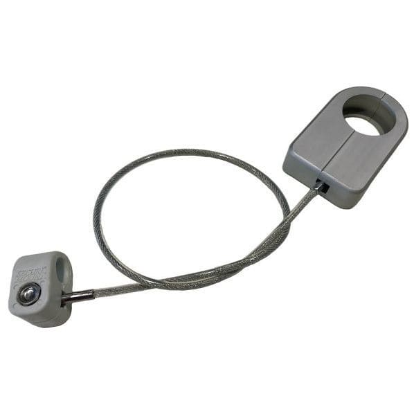 Stainless steel cable tether - SM09-112-QRS - Secure Mount