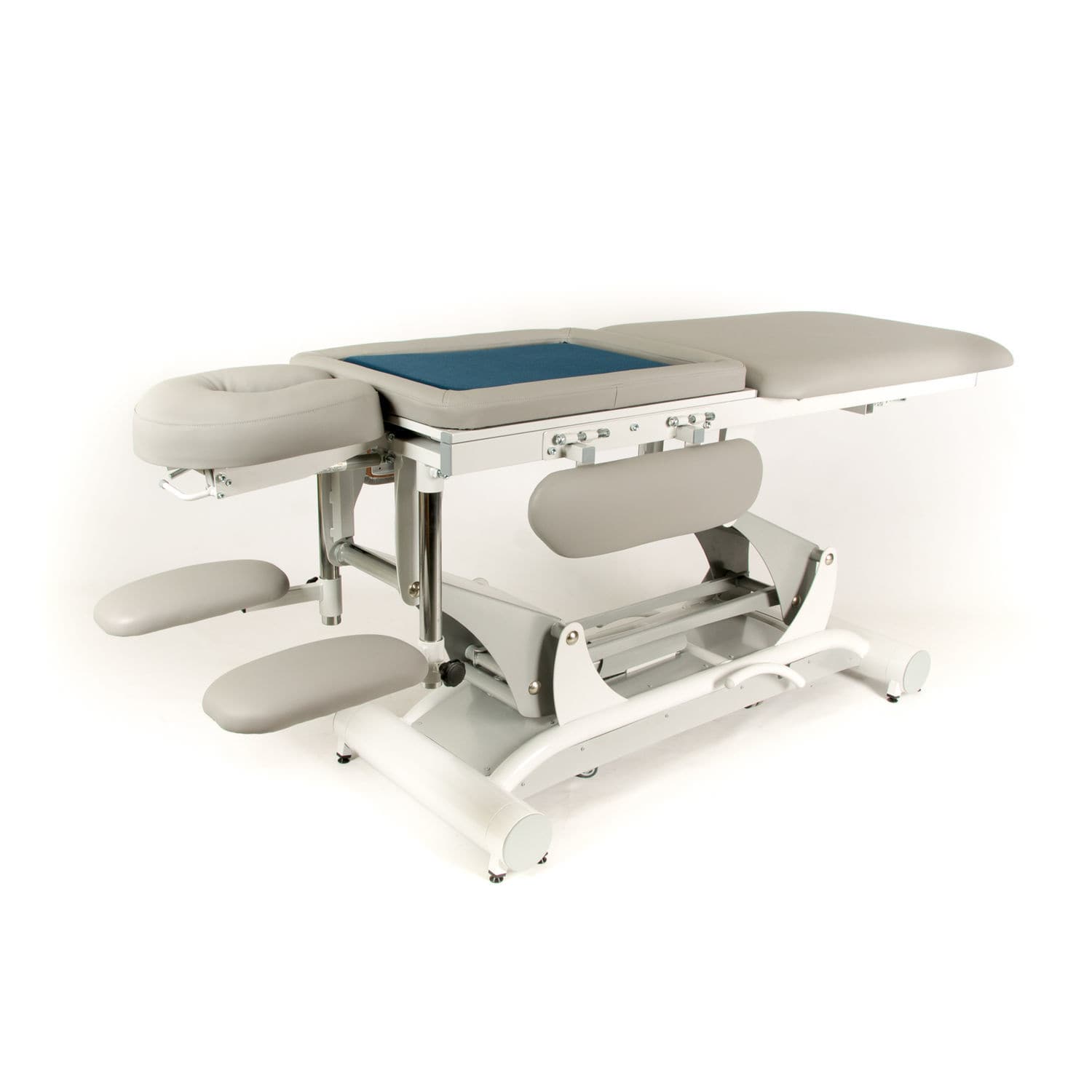 Electric massage table - UTERA - Ylima - on casters / with adjustable ...