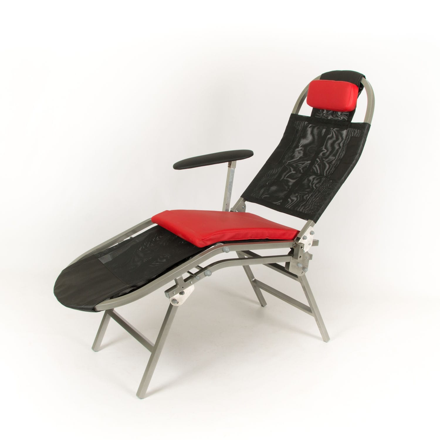 Manual blood donor chair - PHLEX - Ylima - 3-section / with legrest ...
