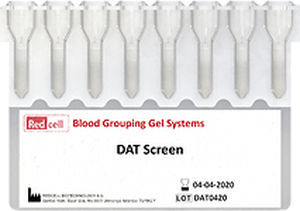 Blood typing test kit - RCDAT - Redcell Biotechnology - IgG / blood