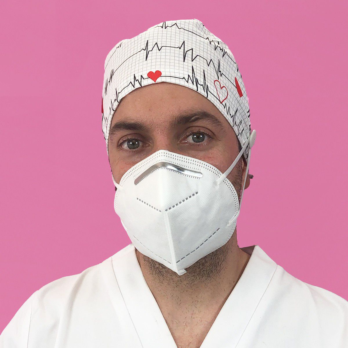 Surgical cap - 001775 - Enfermania - cotton