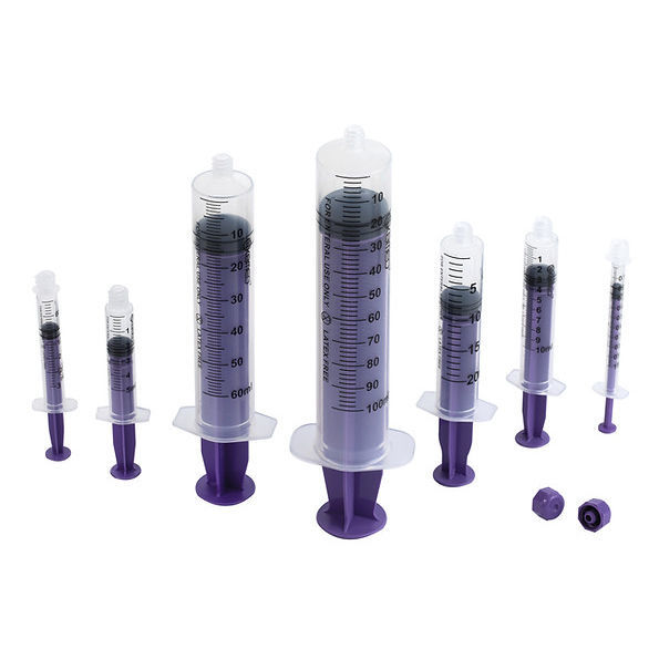 Enteral feeding syringe - ENFit® - KB Medical Group - water / 1 ml / 10 ml