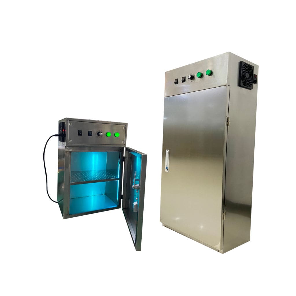 UVC air sanitizer - Sanitization BOOTH - ozone / for healthcare facilities