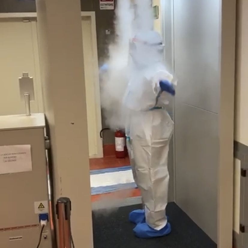 Disinfection booth - SB003 - Sanitization BOOTH