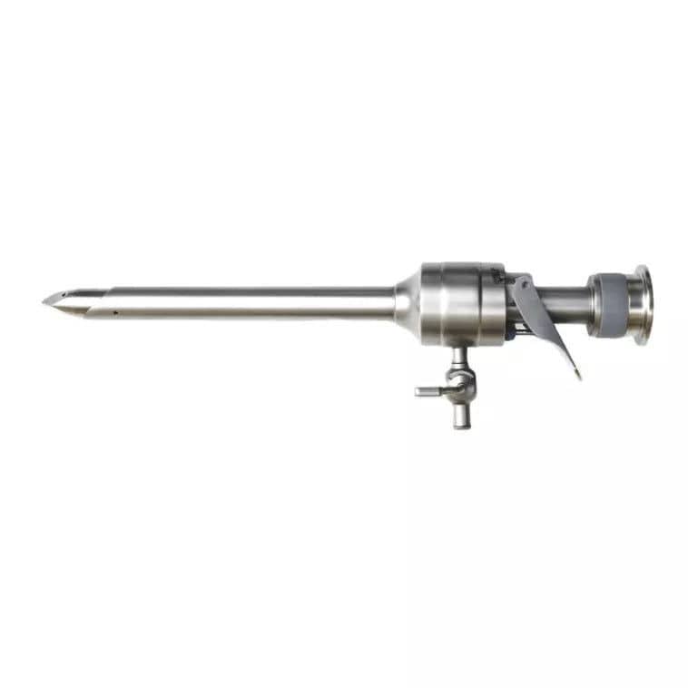Laparoscopic trocar - PS-J-086 - Peak Surgicals - bladed / with ...