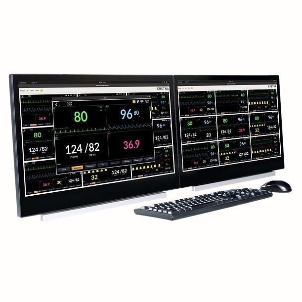Central patient monitoring station - Centro - Eretna Medical Devices ...
