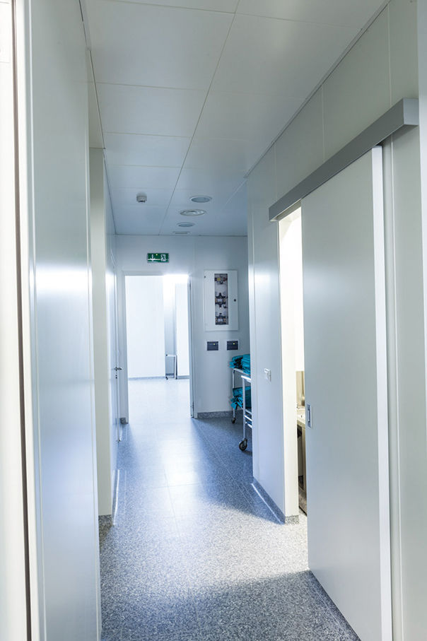 Protection door - H-SMITS series - LABEL S.p.A. - for hospital ...