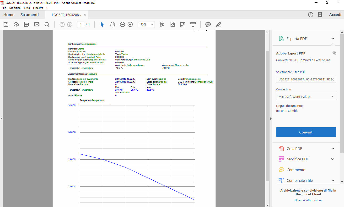 Data management software - Log Connect - Tecnosoft SRL - medical / for ...
